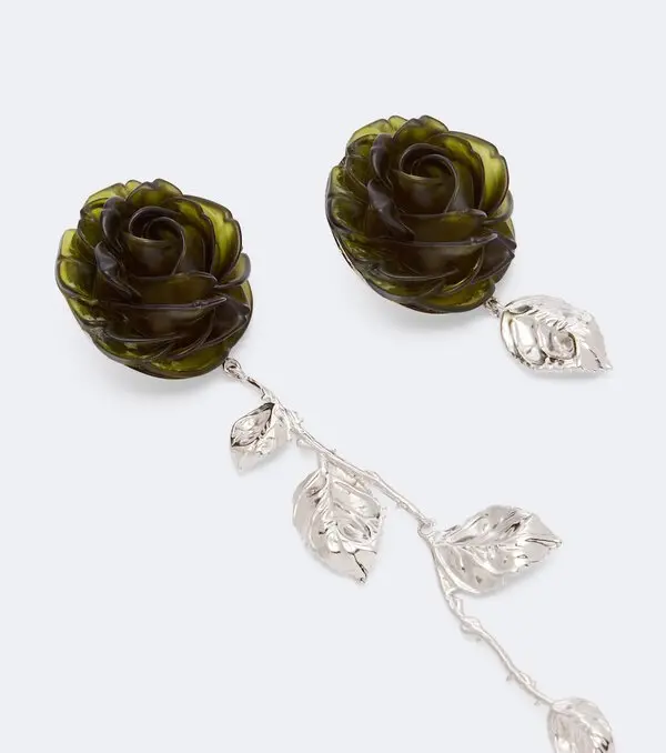 Magda Butrym Floral Drop Earrings