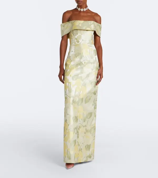 MARKARIAN Clover Floral Gown