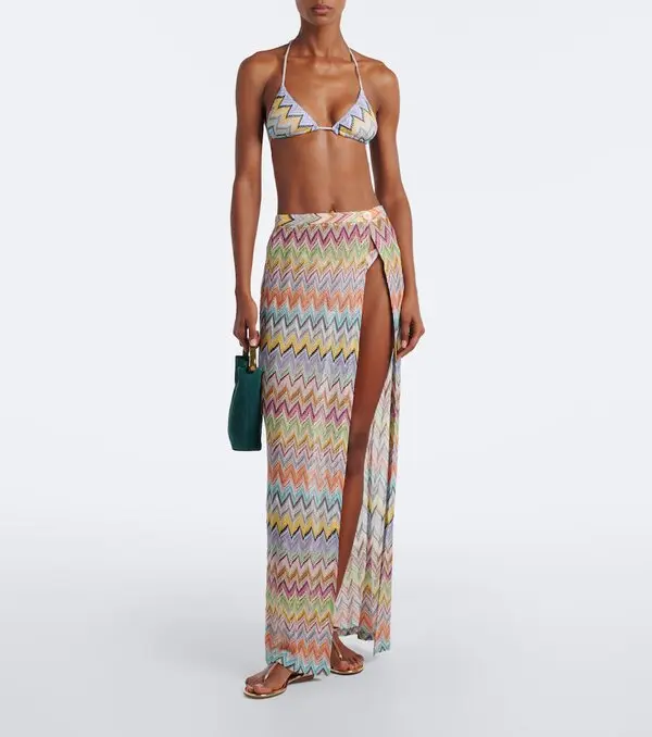 Missoni Zigzag Lame Beach Cover-up