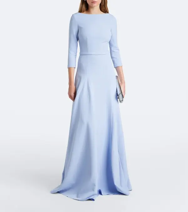 Safiyaa Emilia Crepe Gown