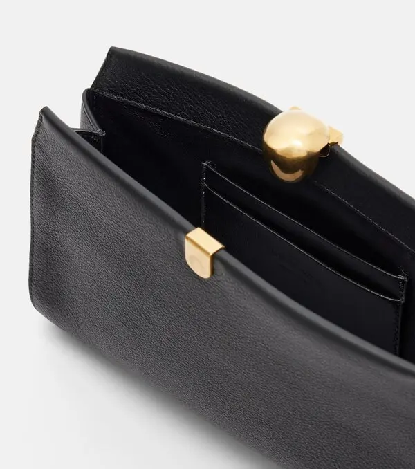 Nour Hammour Lou Leather Clutch
