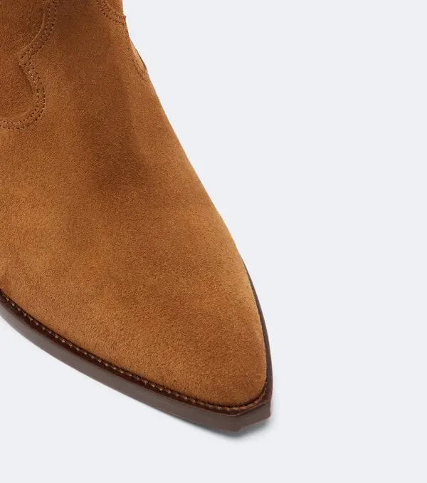 Isabel Marant Étoile Duerto Suede Cowboy Boots