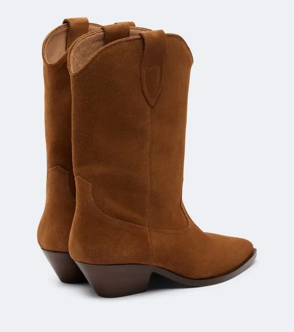 Isabel Marant Étoile Duerto Suede Cowboy Boots