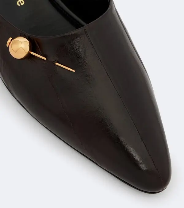 HERBERT LEVINE Sleep On It Leather Mules