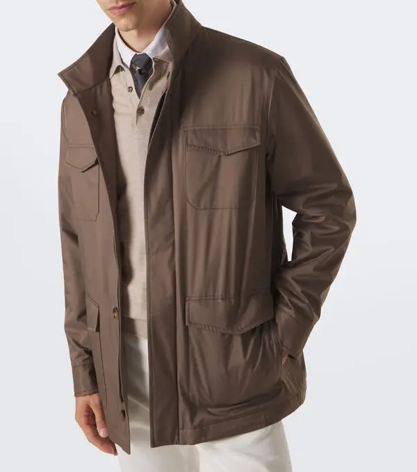 Canali Technical Field Jacket