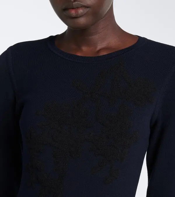 Erdem Jacquard Midi Dress