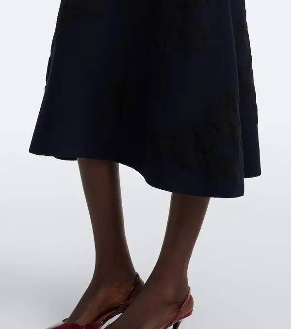 Erdem Jacquard Midi Dress