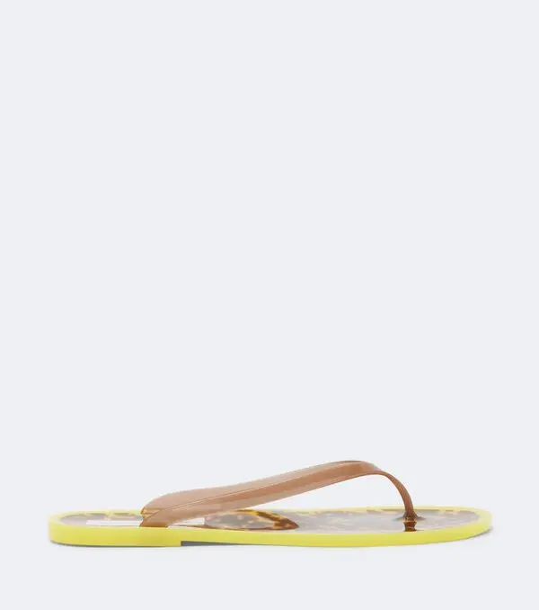 Christopher Esber Jo Leopard-print Thong Sandals
