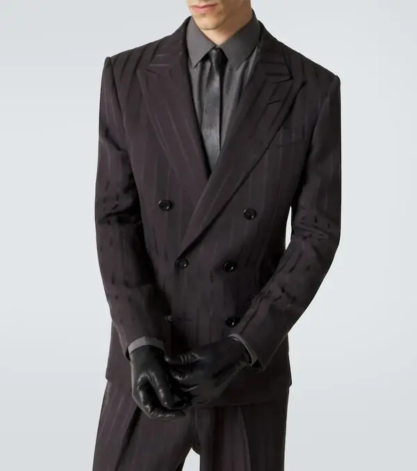 TOM FORD Striped Jacquard Blazer