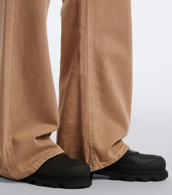 Moncler Vera Leather Ankle Boots