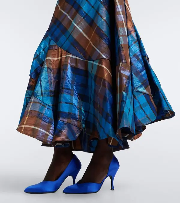 VIVIENNE WESTWOOD Plaid Maxi Skirt