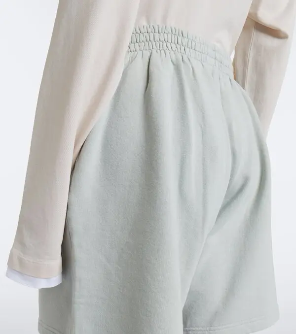 Prada Cotton Fleece Shorts