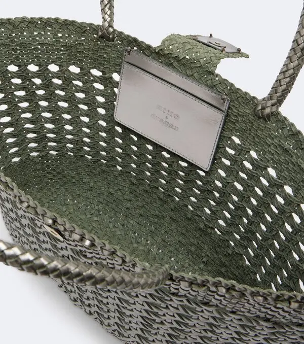 Rixo X Dragon Diffusion Lucine Leather Tote Bag