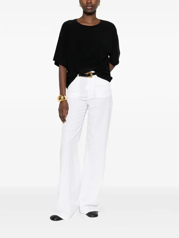 Norma Kamali Short-sleeved Crew Neck T-shirt