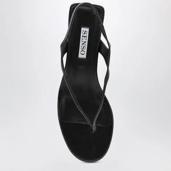 Senso Genesis Heeled Sandals In Ebony - Black