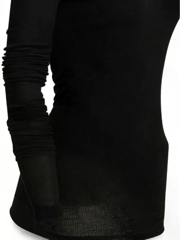 Rick Owens One-shoulder Ribbed Top