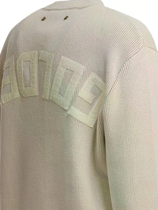 GOLDEN GOOSE Crew-neck Logo Sweater