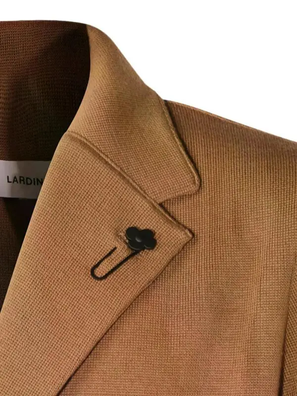 LARDINI Notched-lapel Wool Jacket