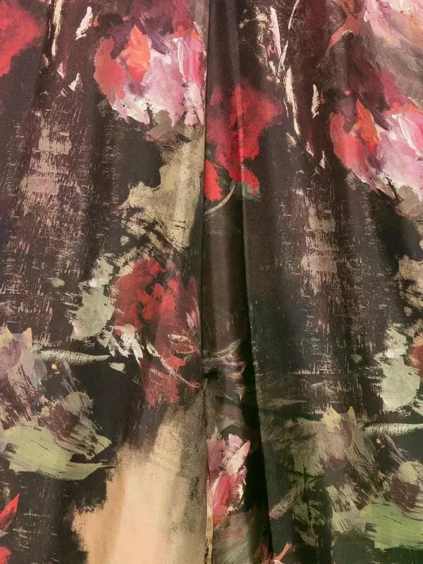 Antonio Marras Floral Print Palazzo Pants