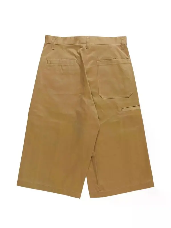 LA FETICHE Laura Patch-pocket Side-slit Shorts
