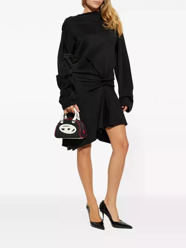 DIESEL® Frayed-edge Knotted Dress
