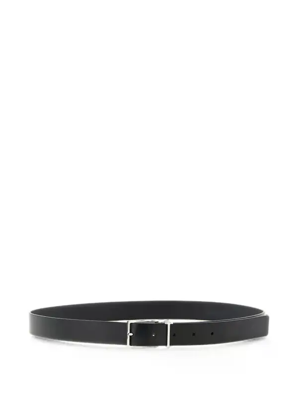 TOM FORD T-buckle Leather Belt - Black