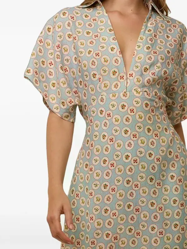PALM. NOOSA Jasmine Floral-print Midi Dress