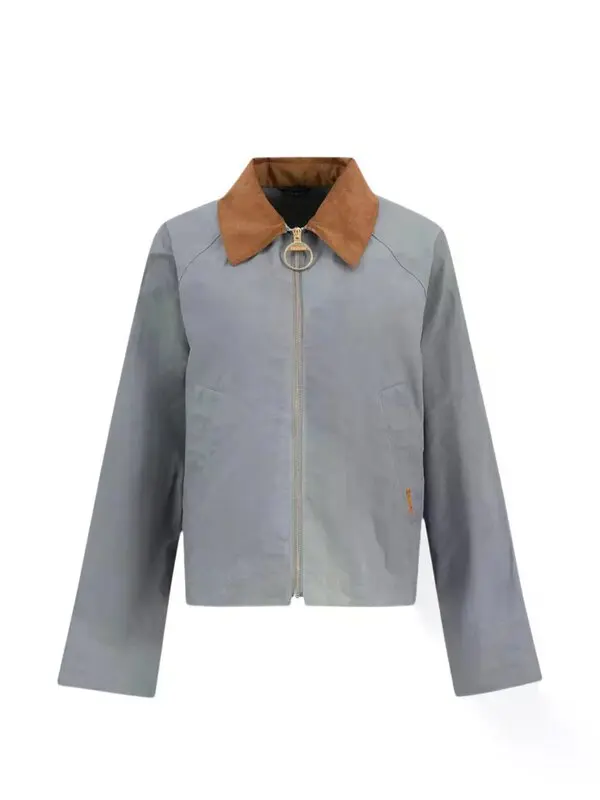 Barbour Catlin Corduroy-collar Jacket - Grey
