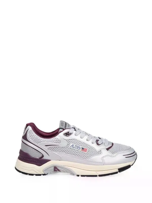 AUTRY Hyperway Metallic Sneakers - Silver