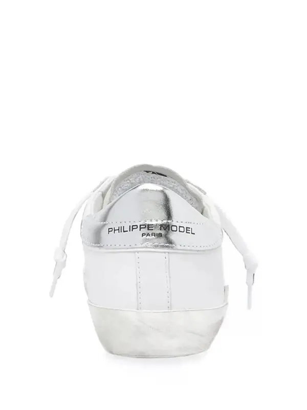 Philippe Model Prsx Leather Sneakers - White