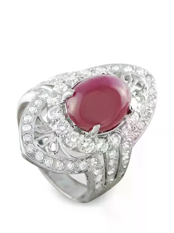 LB EXCLUSIVE Ruby And Diamond Ring