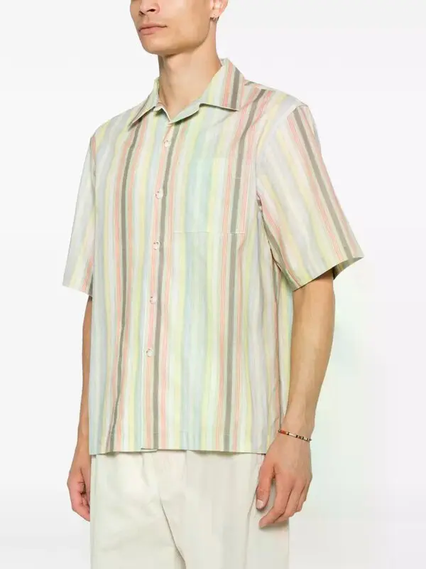 Commas Sereno Stripe-pattern Short-sleeve Shirt