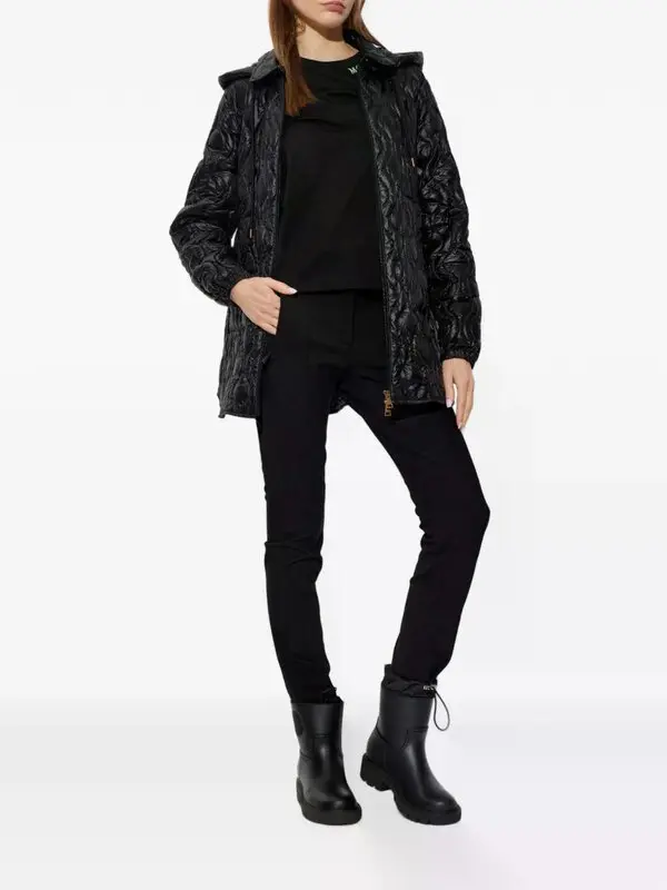 Moncler Balette Geometric-quilted Puffer Jacket - Black