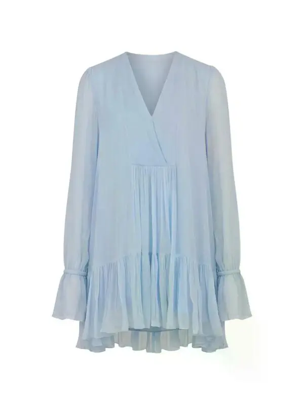 Azeeza Thistle Mini Dress - Blue