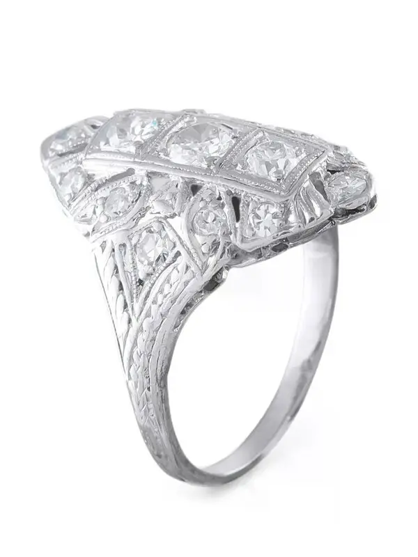 LB EXCLUSIVE Diamond-embellished Ring - Silver