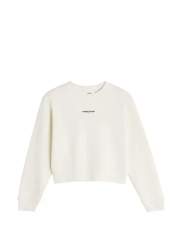 Maison Kitsuné Logo Print Sweatshirt