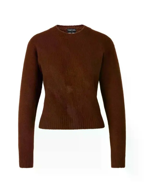 TOM FORD Ribbed-trim Crew-neck Sweater