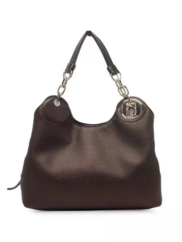 Liu Jo Medium Logo-plaque Chain-link Tote Bag - Brown