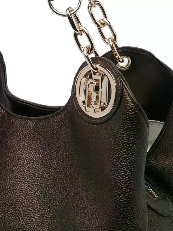 Liu Jo Medium Logo-plaque Chain-link Tote Bag