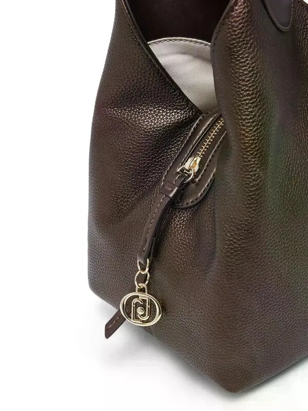 Liu Jo Logo Plaque Chain Link Tote Bag