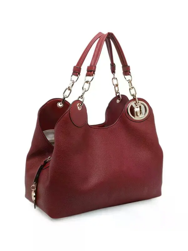 Liu Jo Logo-plaque Pebbled Shoulder Bag