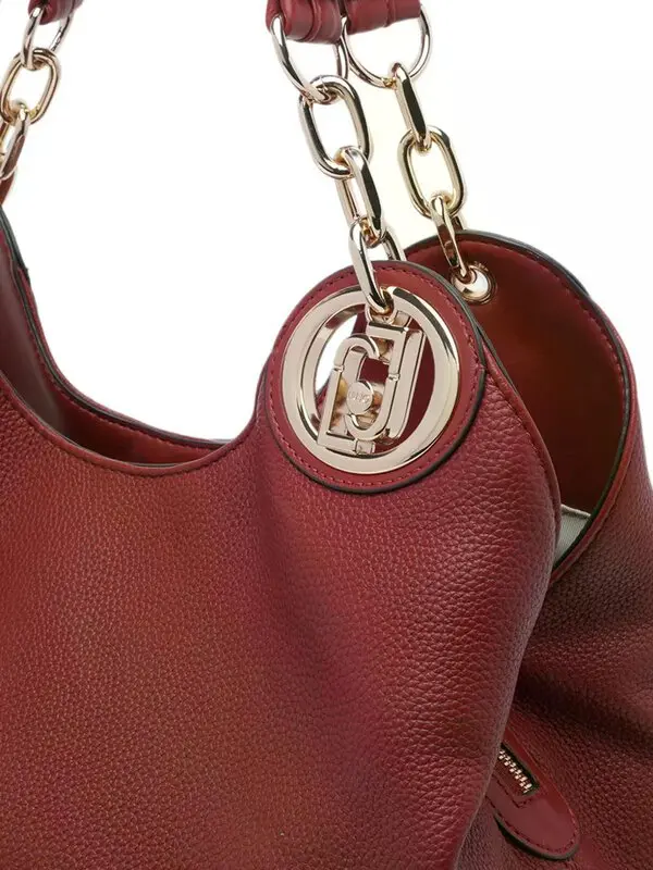 Liu Jo Logo-plaque Pebbled Shoulder Bag