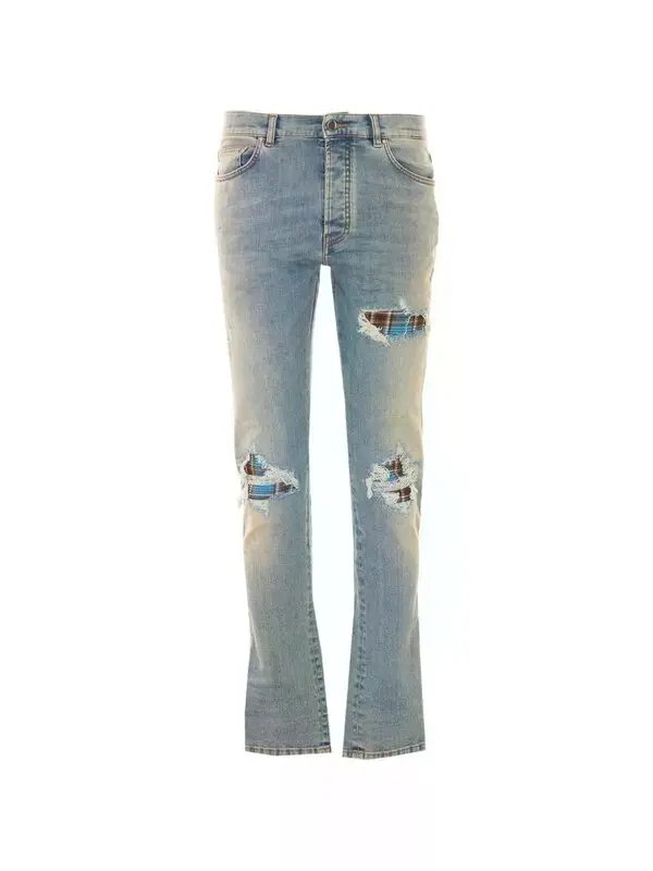 Amiri Mx1 Slim-fit Jeans - Blue