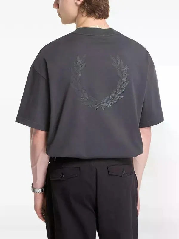 Fred Perry Laurel Wreath Logo-embroidered T-shirt