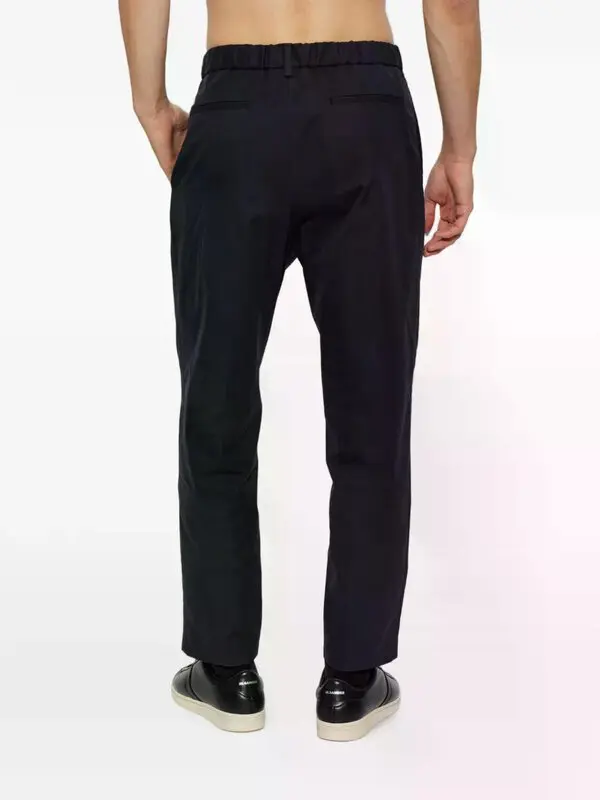 JIL SANDER Creased Cotton Trousers