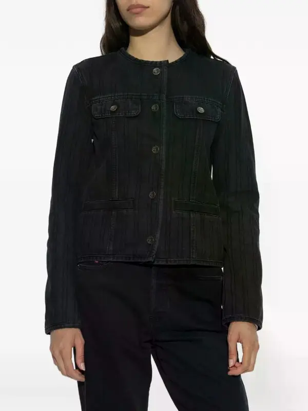 DIESEL® De-grafy Pinstripe Denim Jacket