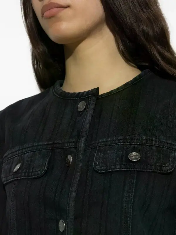 DIESEL® De-grafy Pinstripe Denim Jacket