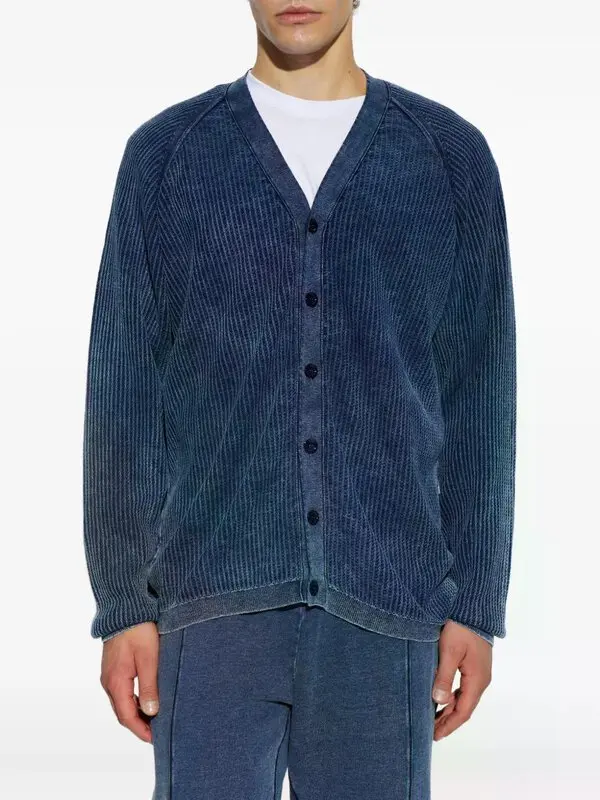 DIESEL® Ribbed-knit K-scimi Cardigan