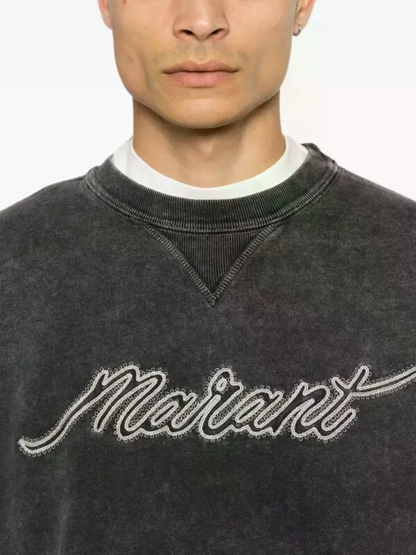 MARANT Logo-embroidered Sweatshirt
