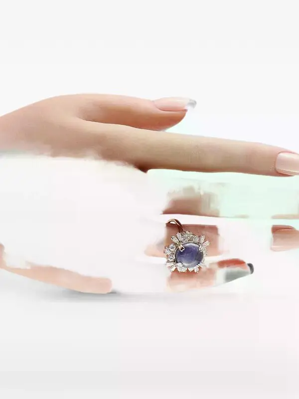LB EXCLUSIVE Sapphire And Diamond Ring